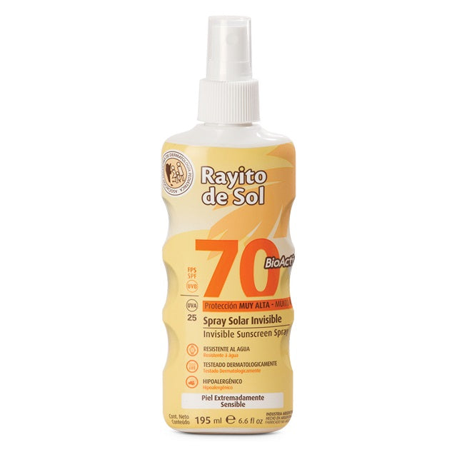Rayito De Sol protector solar en spray fps 730 — Farmacias Daniotti