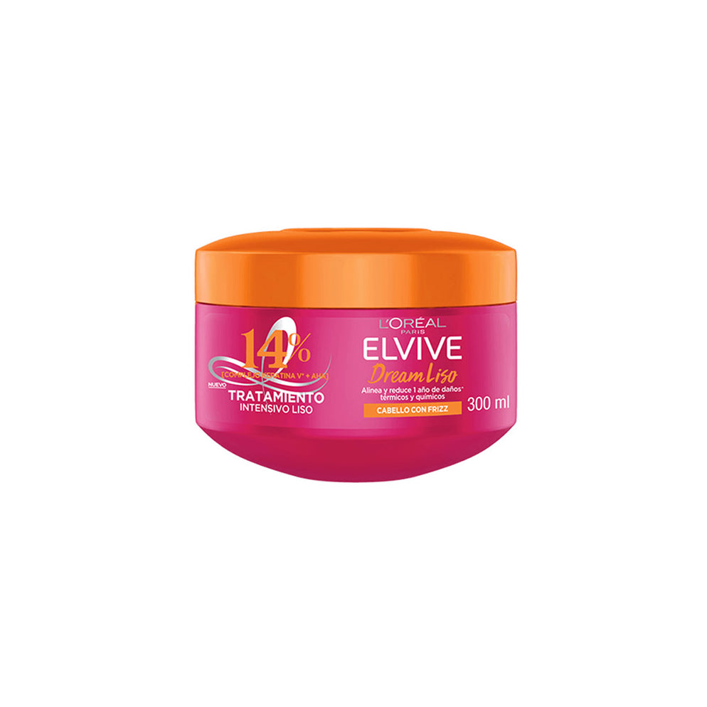 Loreal Elvive Dream Liso Tratamiento Capilar x300gr — Farmacias Daniotti