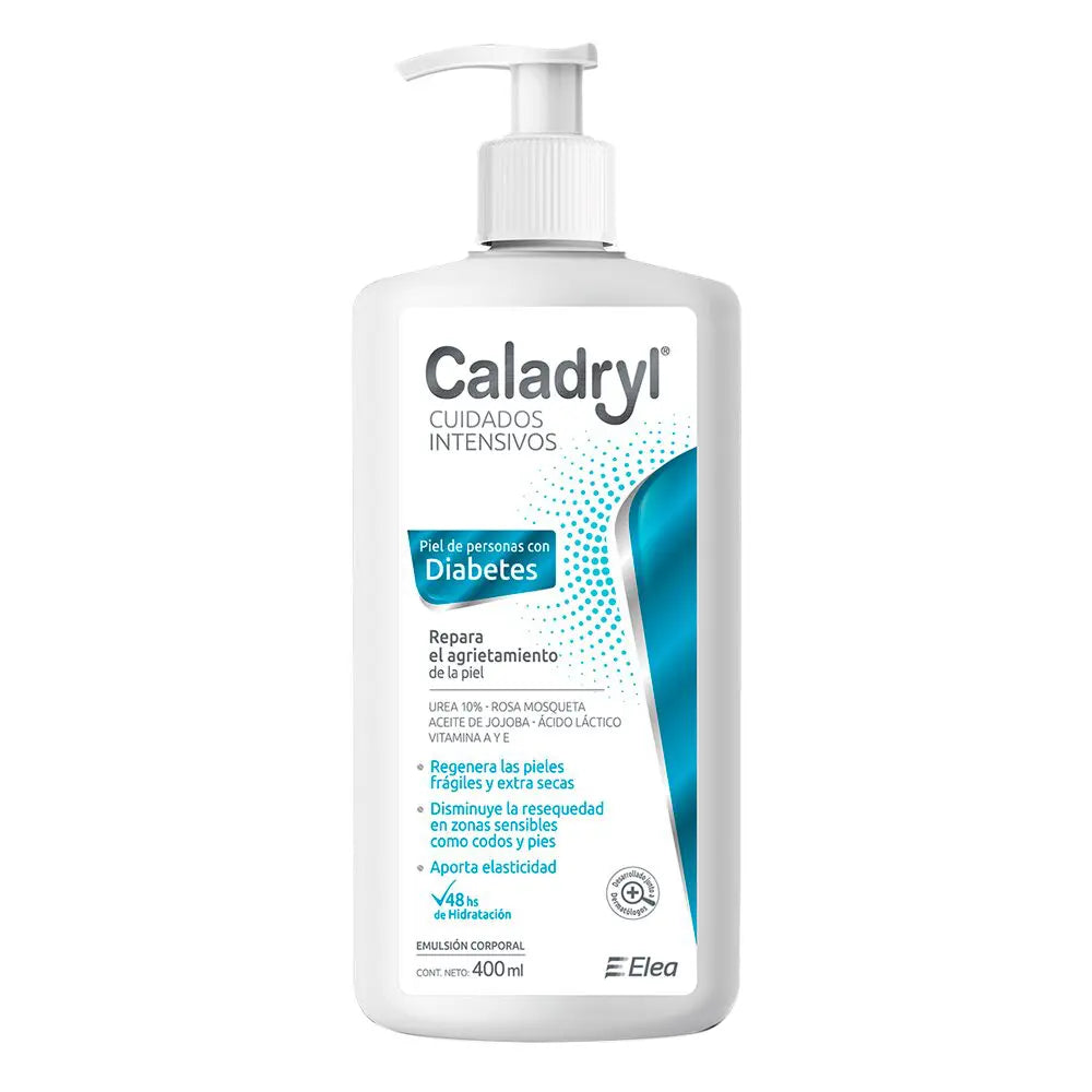 Caladryl cuidados intensivos piel de personas con diabetes 400ml ...