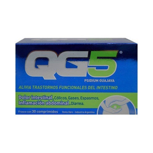 Qg5 Psidium Guajava X 30 Comprimidos — Farmacias Daniotti